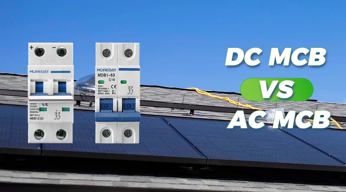 Can DC MCB Use for AC? - MOREDAY